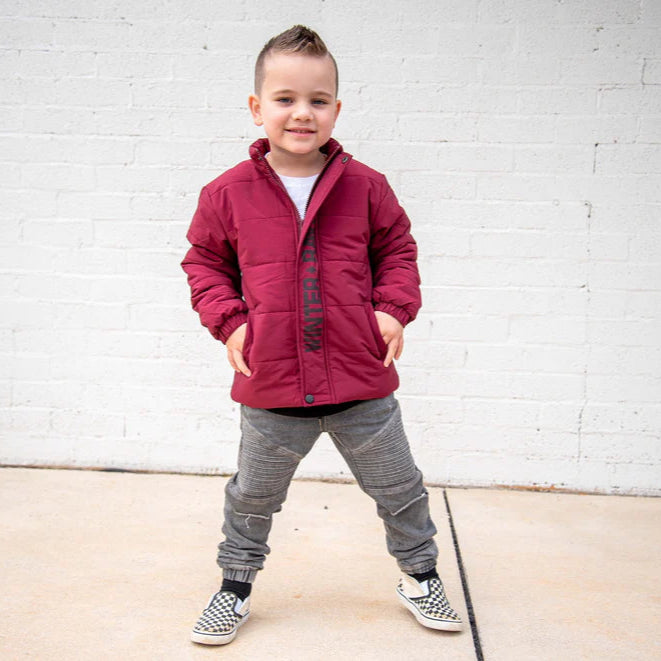 Winter and Raven - Raven Puffer Jacket – My Little Wardrobe