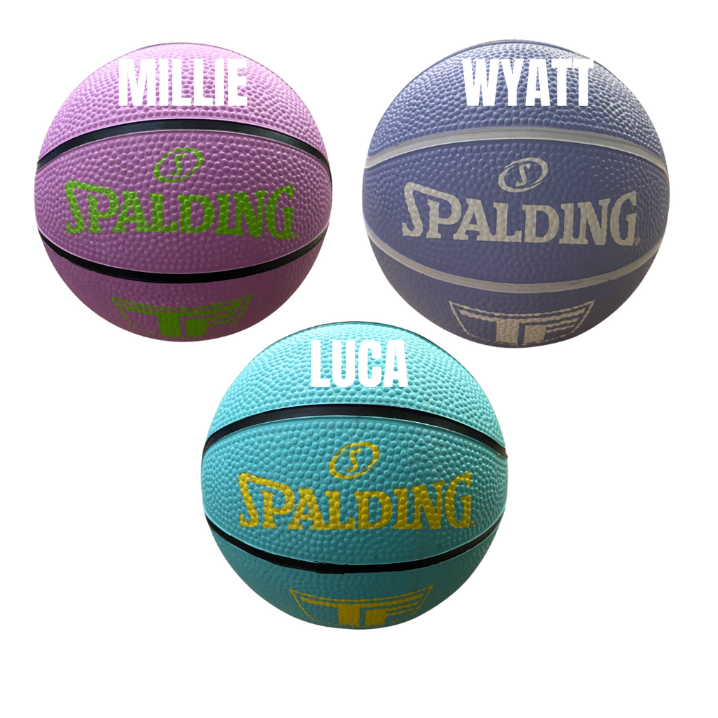 MLW By Design - Personalised Mini Basketball | Pastel Colours *LIMITED ...