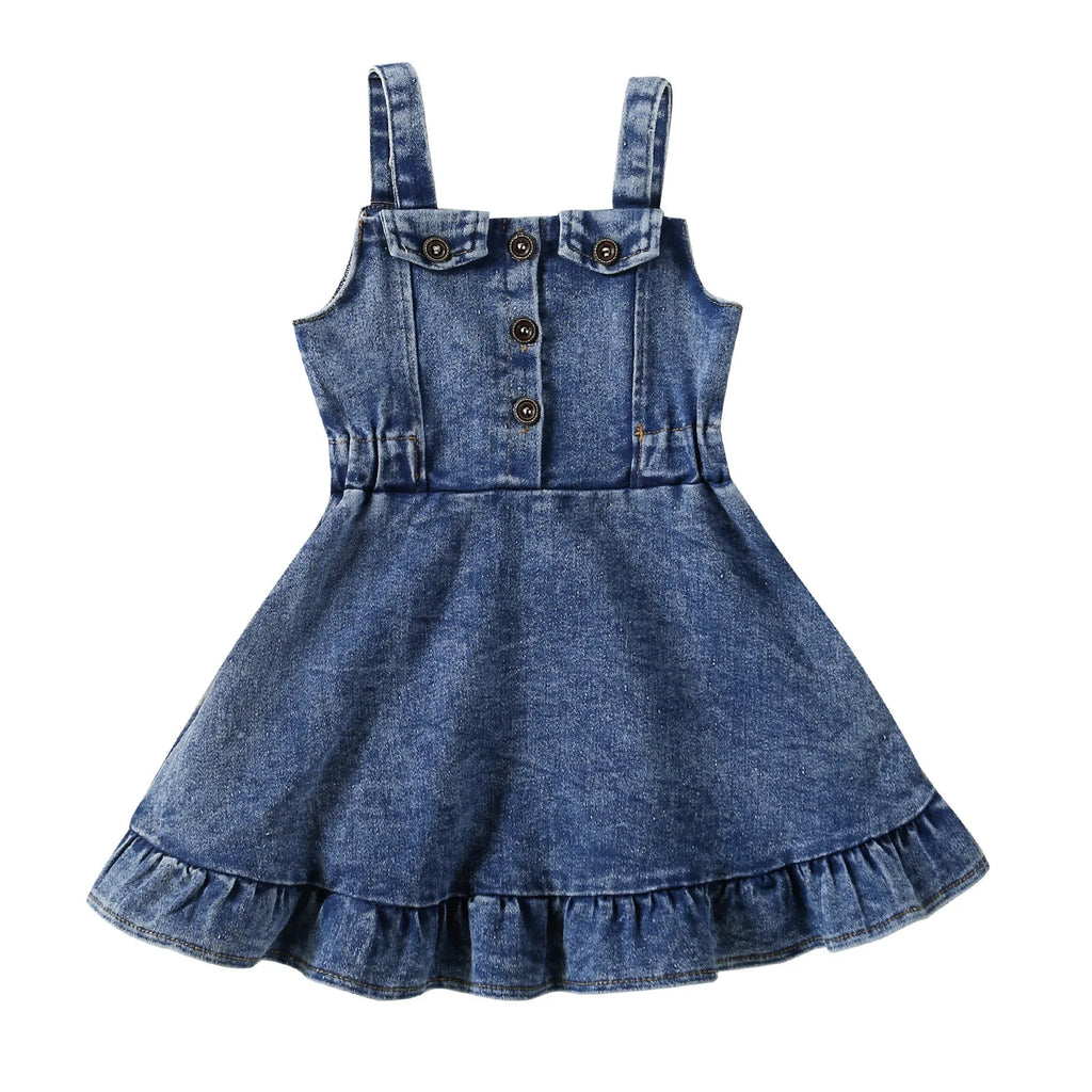 Denim Pocket Dress – My Little Wardrobe