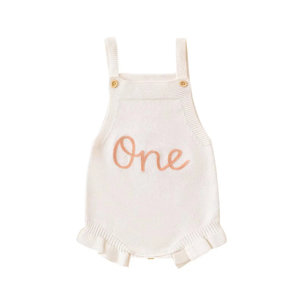 Birthday Knit Frilly Romper – My Little Wardrobe