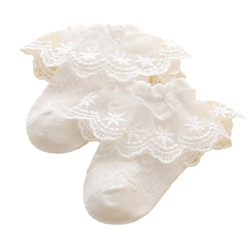 Lace Ruffle Socks – My Little Wardrobe