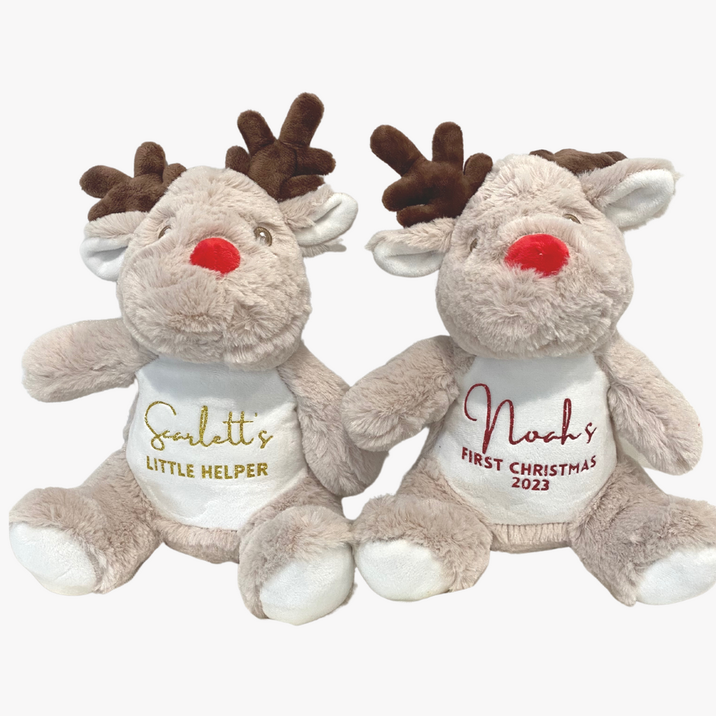 MLW By Design - Personalised Reindeer Plush | 2 Designs – My Little ...
