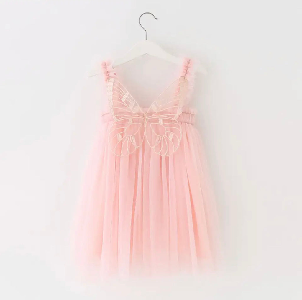 Petticoat Princess - Ballet Pink Butterfly Dress – My Little Wardrobe