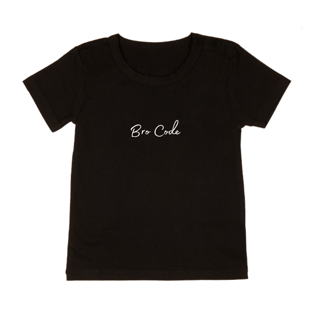 MLW By Design - Bro Code Tee | Black or White – My Little Wardrobe