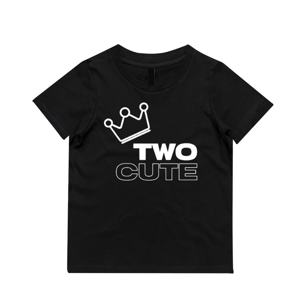 MLW By Design - Two Cute Tee | Various Colours – My Little Wardrobe