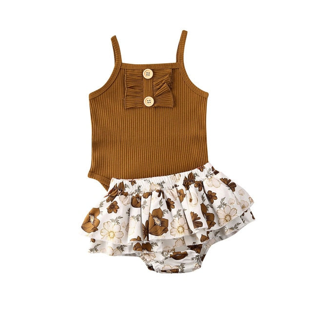Dove Bloomer Set | Floral Bloomers – My Little Wardrobe